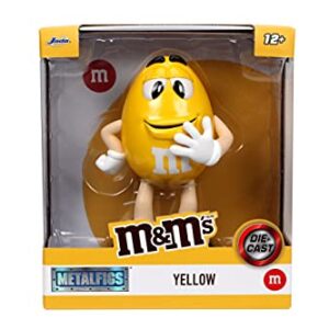 Jada Toys M&M’S Yellow 4-Inch Metals Die-Cast Metal Figure