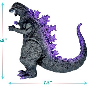 TwCare Classic 1954 65th Anniversary vs Heisei Era Godzilla Toy, Movie Series Movable Joints Action Figures Birthday Gift for Boys and Girls, Travel Bag