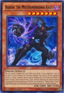 yu-gi-oh! - radian, the multidimensional kaiju (mp16-en163) - mega pack 2016-1st edition - rare