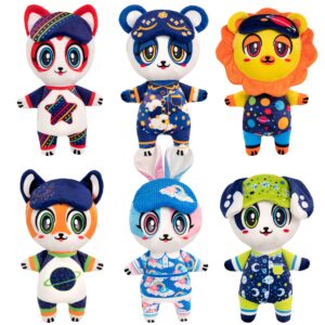 Scentco OMG Snuggle Me! Bedtime Buddies (Pajama Pals series), Non-scented Surprise Collectible 10 inch Plush Toys (Mystery Blind Bag)