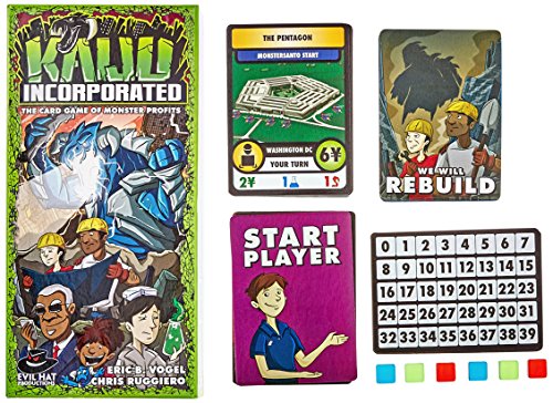 Evil Hat Productions Kaiju Incorporated Monster Profits Card Game