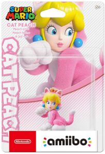 nintendo amiibo - cat peach - super mario series - nintendo wii;gamecube;