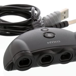 Nyko Retro Controller Hub Plus - Gamecube Controller Adapter for Nintendo Switch, Connect up to 4 Controllers with Turbo and Home Button, Compatible with Super Smash Bros