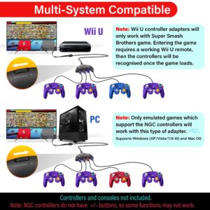 Nyko Retro Controller Hub Plus - Gamecube Controller Adapter for Nintendo Switch, Connect up to 4 Controllers with Turbo and Home Button, Compatible with Super Smash Bros