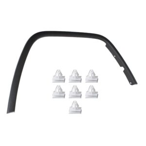 vhnrofe front passenger side plastic fender flares 11 textured black gp354702dh ch1290106