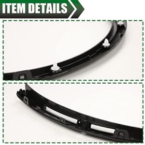 CHEDA Fender Flares, Compatible with 2016-2021 Tesla Model X, Front Right Passenger Door Wheel Cover Fender Arch Flare Mold, 1PC