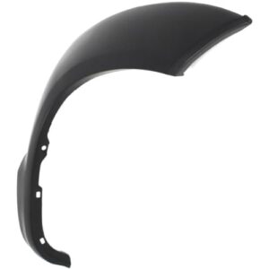 Wrruryoy 1pc Fender Flares Front Right Passenger Primed Thermoplastic Plastic Clip-On Style Drilling Required 16573532 HY1269100