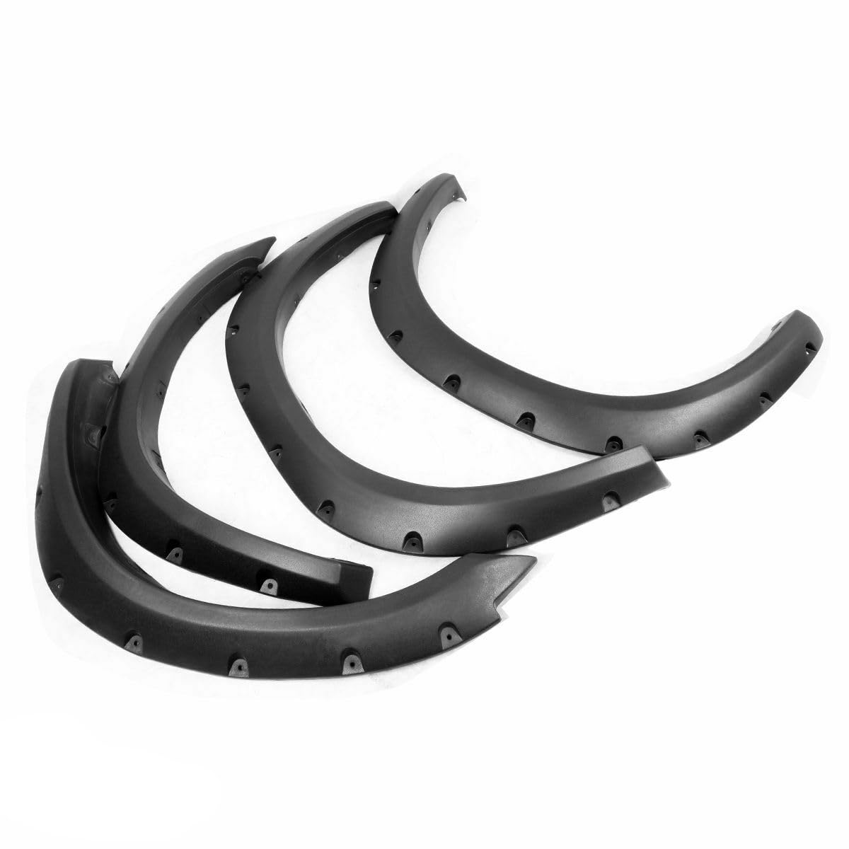 AWPWAY 4pcs Wheel Fender Flares Front Rear Left Driver Right Passenger Abs Thermo Plastic Pocket Riveted Style 58995PM,Fast delivery,excellent service