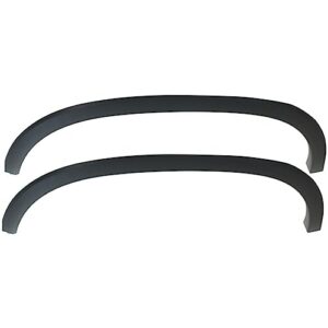 tvxq 1 pair fender flares front left driver right passenger textured black plastic bolt-on style 14336896 gm1291245 gm1290245,easy to install,fast delivery