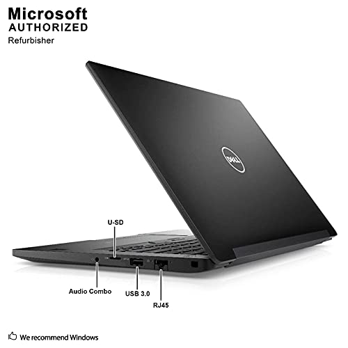 Dell Latitude 7480 14 Inch Business Laptop, Intel Core i7-6600U up to 3.4GHz, 16G DDR4, 512G SSD, HDMI, DP, Windows 10 Pro 64 Bit Multi-Language Support English/French/Spanish(Renewed)