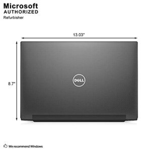 Dell Latitude 7480 14 Inch Business Laptop, Intel Core i7-6600U up to 3.4GHz, 16G DDR4, 512G SSD, HDMI, DP, Windows 10 Pro 64 Bit Multi-Language Support English/French/Spanish(Renewed)