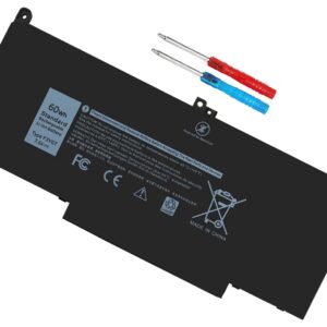 F3YGT 7480 DM3WC Battery for Dell Latitude 7480 7390 7280 7290 7380 7490 E7280 E7480 E7490 12 7000 13 7000 14 7000 Series P73G P73G002 P29S002 ODM3WC DM6WC 2X39G KG7VF 451-BBYE 453-BBCF f3ygt 60WH