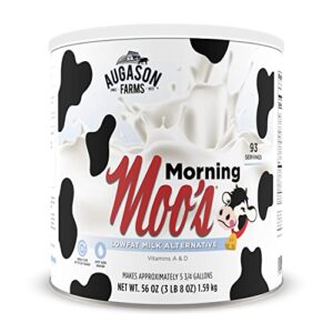 augason farms morning moo's low fat milk alternative