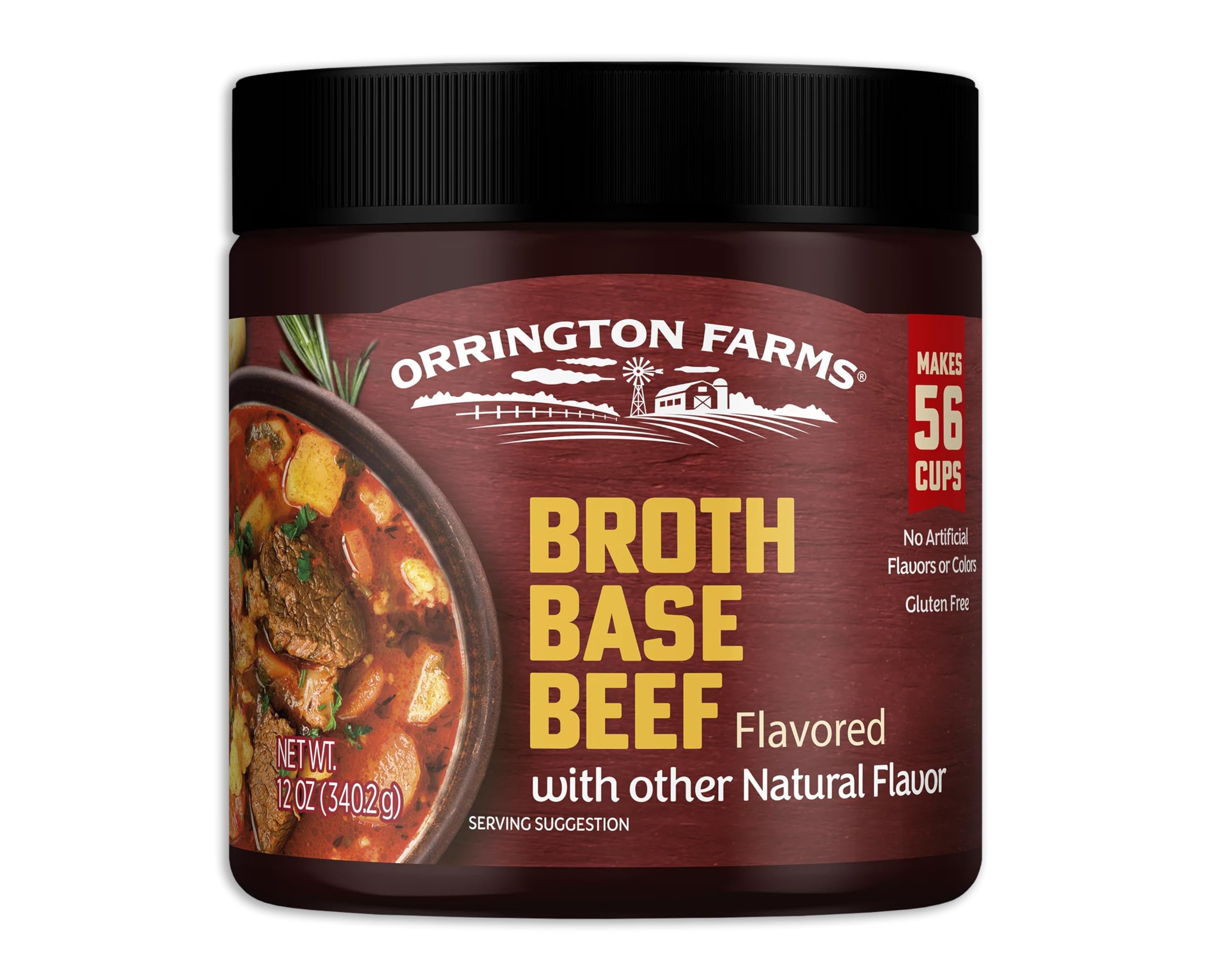 Orrington Farms Beef Flavored Soup Base 56 Servings ( 2 Pack )