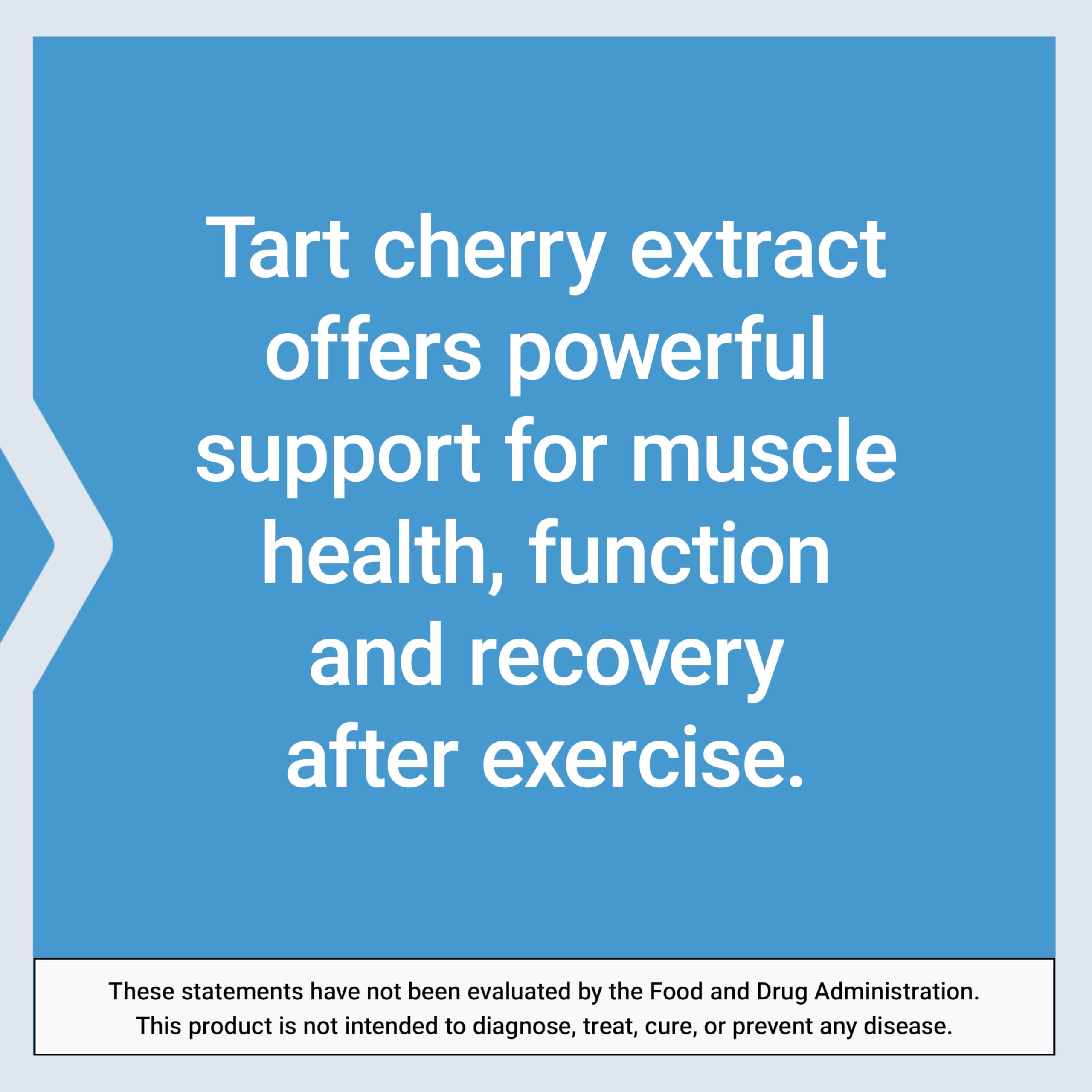 Life Extension Tart Cherry with CherryPURE®, anthocyanins, oxidative stress, muscle recovery, exercise support, muscle comfort, vegetarian, gluten-free, non-GMO, 60 capsules