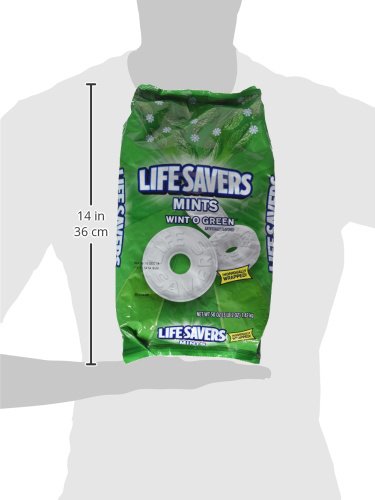 Life Savers Wint O Green Mints Bag - 3 lb. 2 oz.