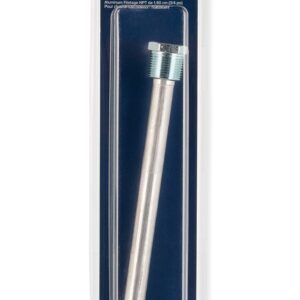 Camco Aluminum Anode Rod- Extends the Life of Water Heaters by Attracting Corrosive Elements, Tank Corrosion Protection (11563), Silver