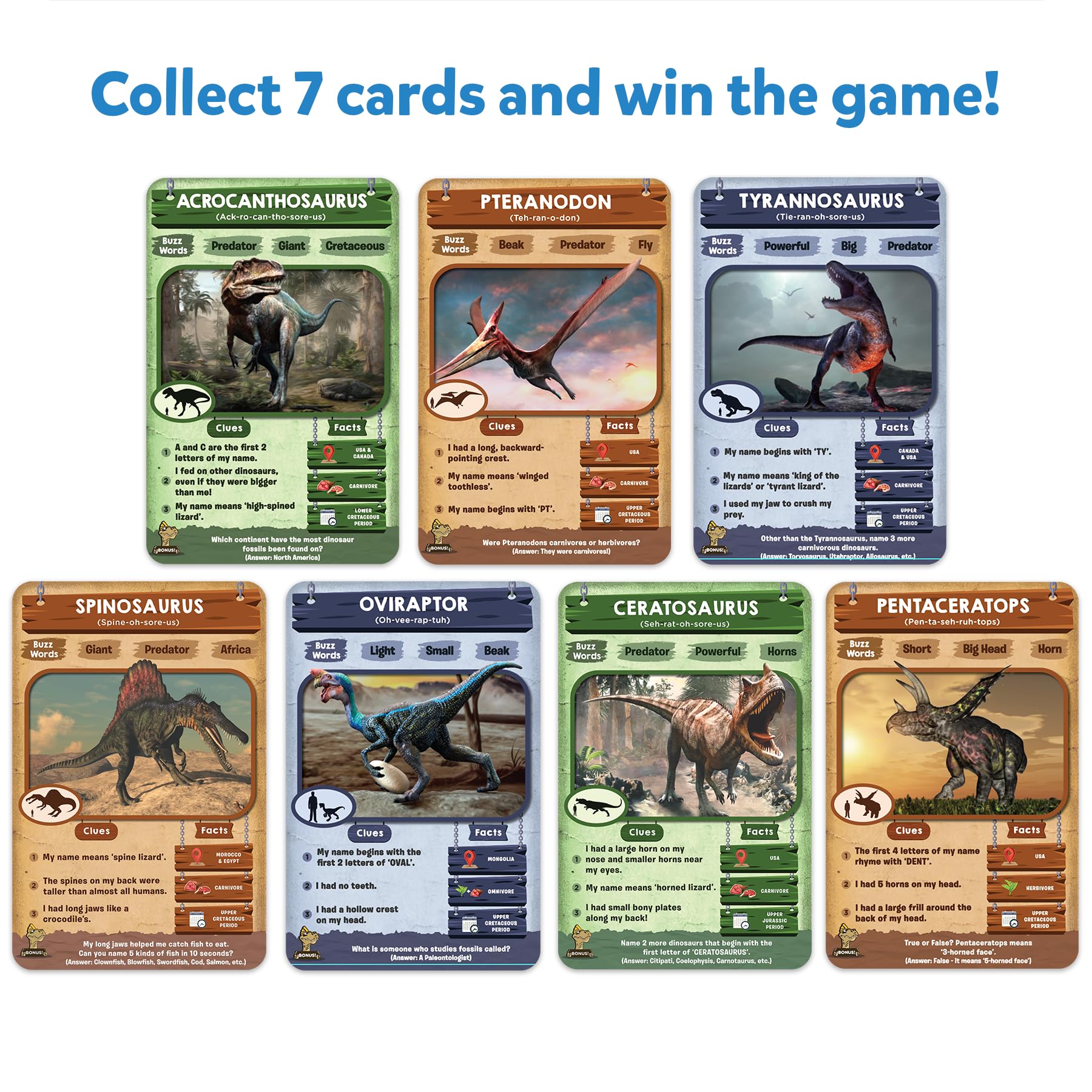 Skillmatics Card Game - Guess in 10 Dinosaurs, Perfect for Boys, Girls, Kids, and Families Who Love Toys, Board Games, Gifts for Ages 8, 9, 10 & Up