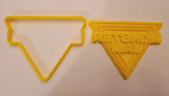 Monster Truck Jam Cookie Cutter & Stamp