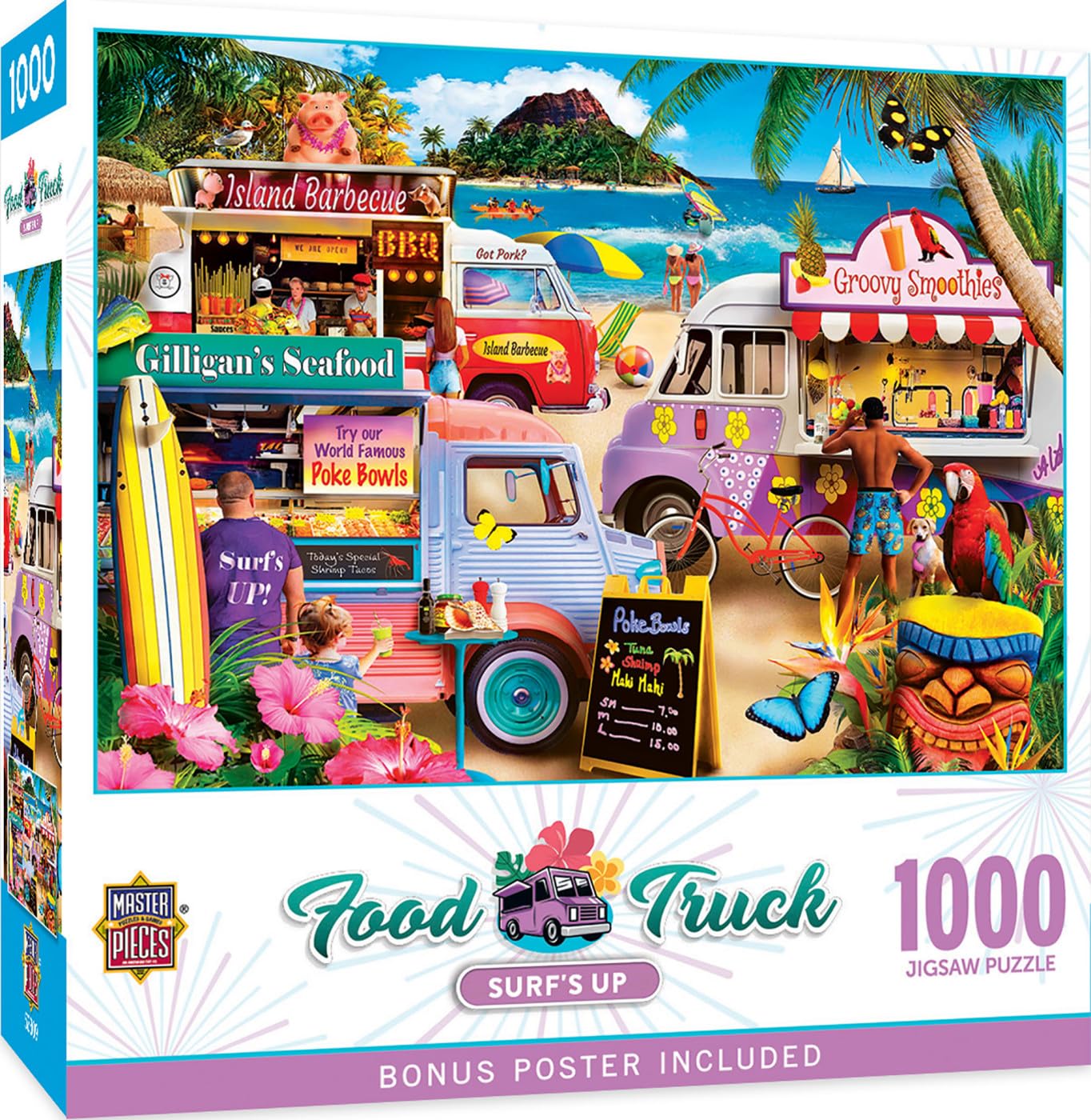 Food Truck - Surf's Up 1000pc Puzzle