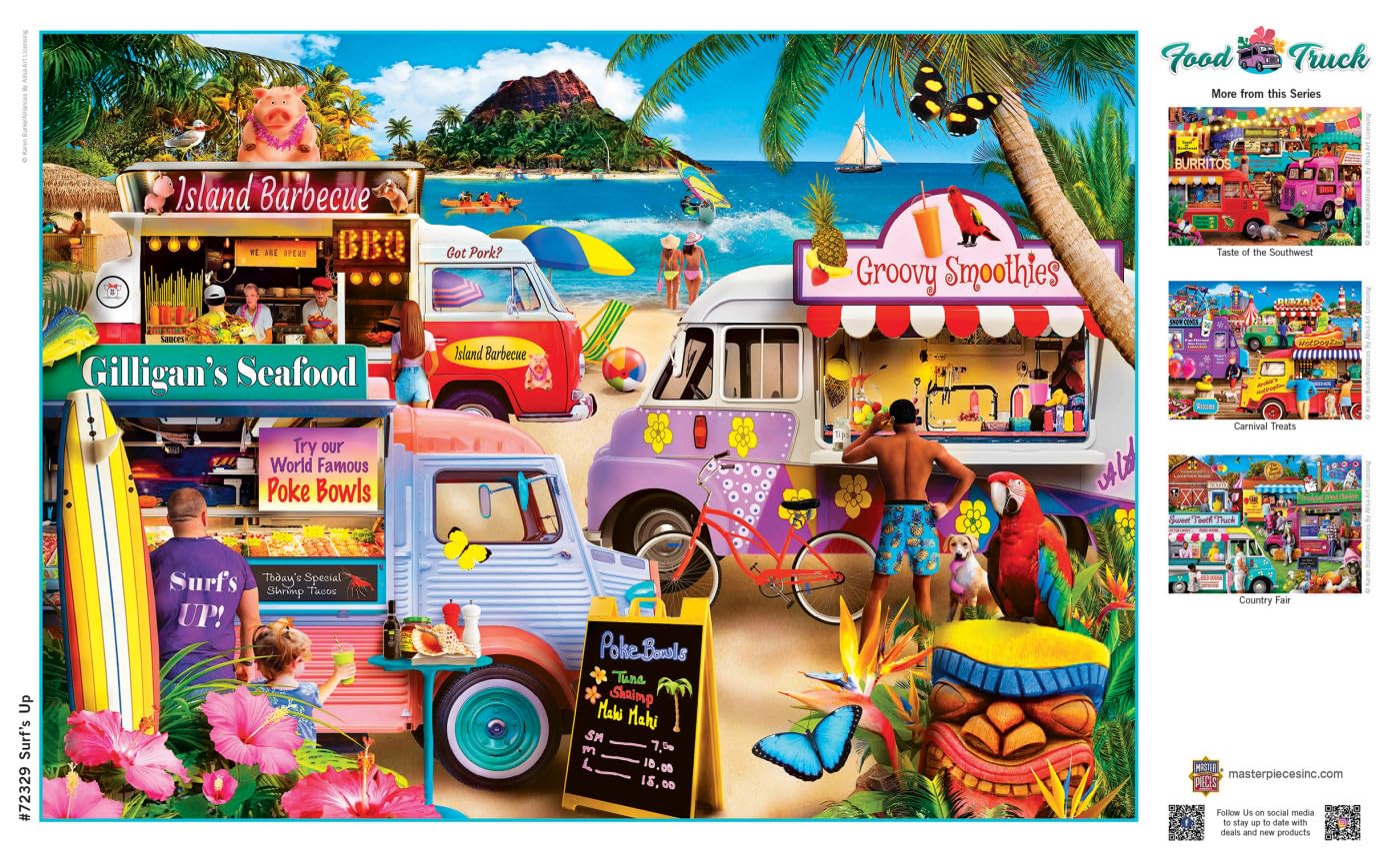 Food Truck - Surf's Up 1000pc Puzzle