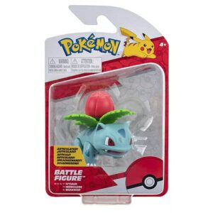 pokemon ivysaur 3 inch battle feature figure set action ready