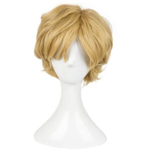 xingwang queen anime tenoh haruka cosplay wig women girls' party wigs with free cap