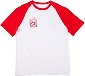 teatyuke tommyinnit baseball t-shirt merch men/women sleeve dream team smp mcyt tee streetwear tshirt (1,xl)