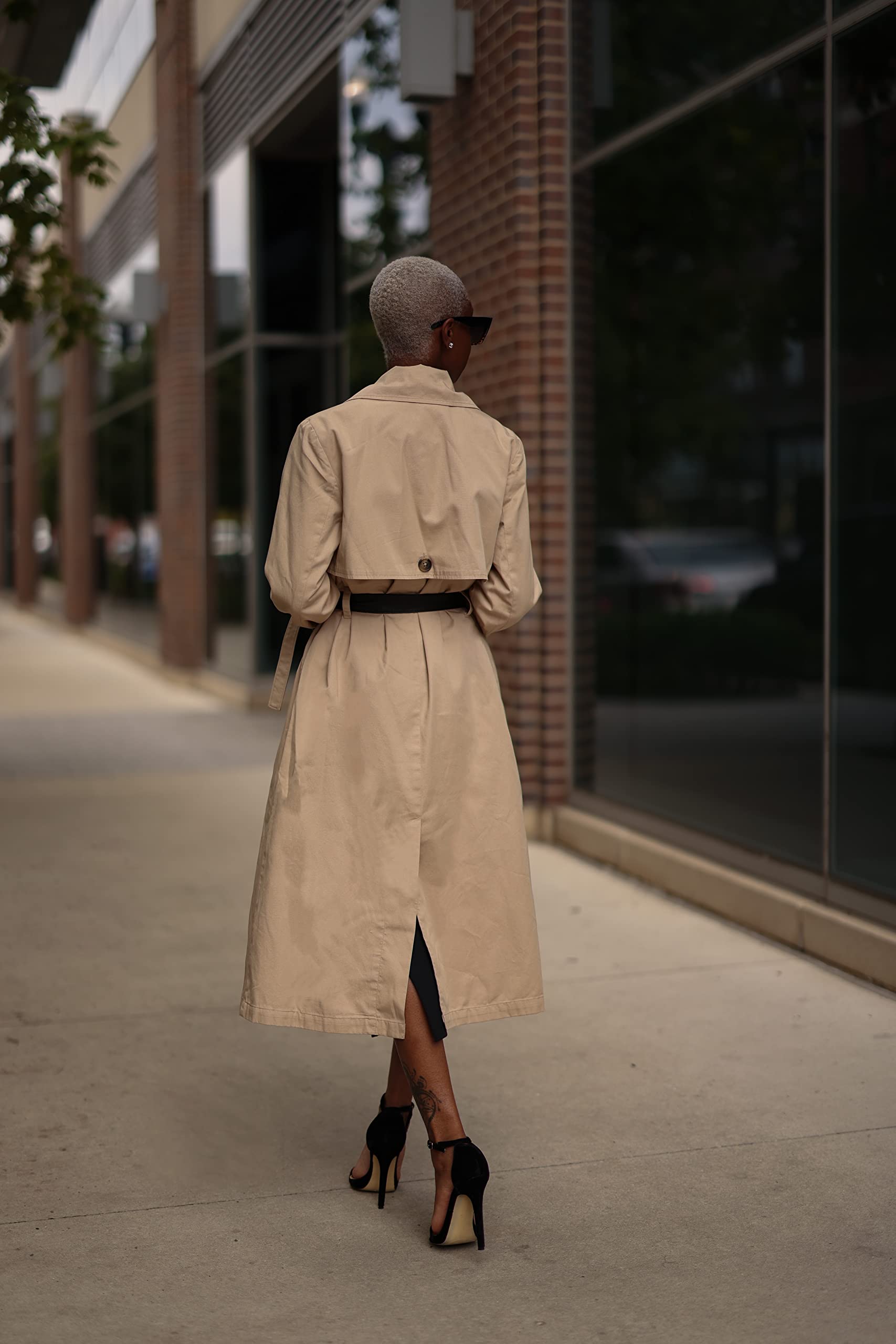 The Drop Women's Hummus Trench Coat by @signedblake, XL