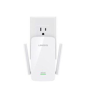 Linksys AC1750 Wi-Fi Wireless Dual-Band+ Gigabit Router + AC1200 Boost EX Dual-Band Wi-Fi Range Extender Combo Pack (EA6700 + RE6400), Smart WiFi App Enabled Router with Range Extender