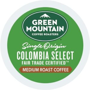 Green Mountain Coffee Roasters Colombia Select Coffee, Keurig Single-Serve K-Cup Pods, Medium Roast Coffee, 96 Count (4 Packs of 24)