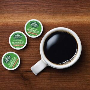 Green Mountain Coffee Roasters Colombia Select Coffee, Keurig Single-Serve K-Cup Pods, Medium Roast Coffee, 96 Count (4 Packs of 24)