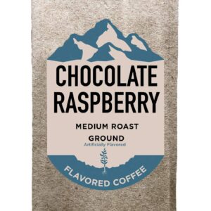 Paramount Roasters Chocolate Raspberry Flavored Coffee – 100% Arabica, Ground Coffee, 12oz Bag, by Paramount Coffee Company