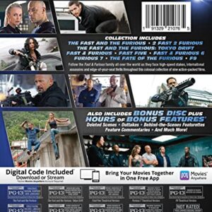 Fast & Furious 9-Movie Collection - Blu-ray + Digital