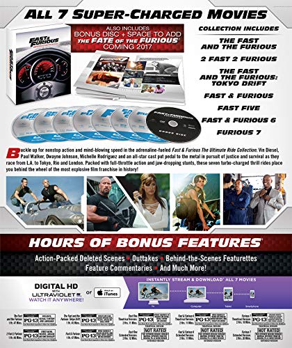 Fast & Furious: The Ultimate Ride Collection [Blu-ray]