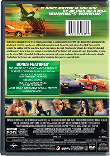 The Fast and the Furious [DVD]