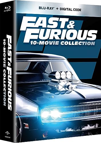 Fast & Furious 10-Movie Collection - Blu-ray + Digital