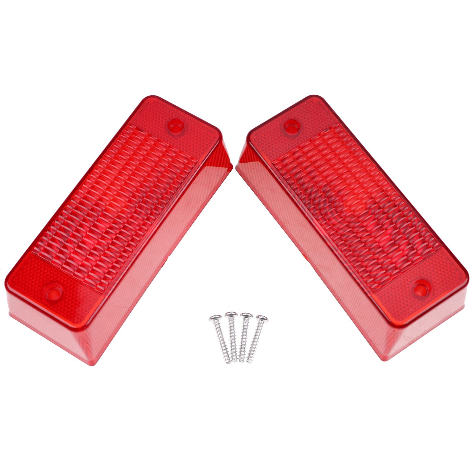 Solarhome 2 PCS Rear Tail Light Lens 6672276 for Bobcat Skid Steer Loader 553 751 753 763 773 863 864 873 883 963 A220 A300 S100 S130 S150 T110 T140 T180 T190 T200 T250