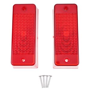 Solarhome 2 PCS Rear Tail Light Lens 6672276 for Bobcat Skid Steer Loader 553 751 753 763 773 863 864 873 883 963 A220 A300 S100 S130 S150 T110 T140 T180 T190 T200 T250