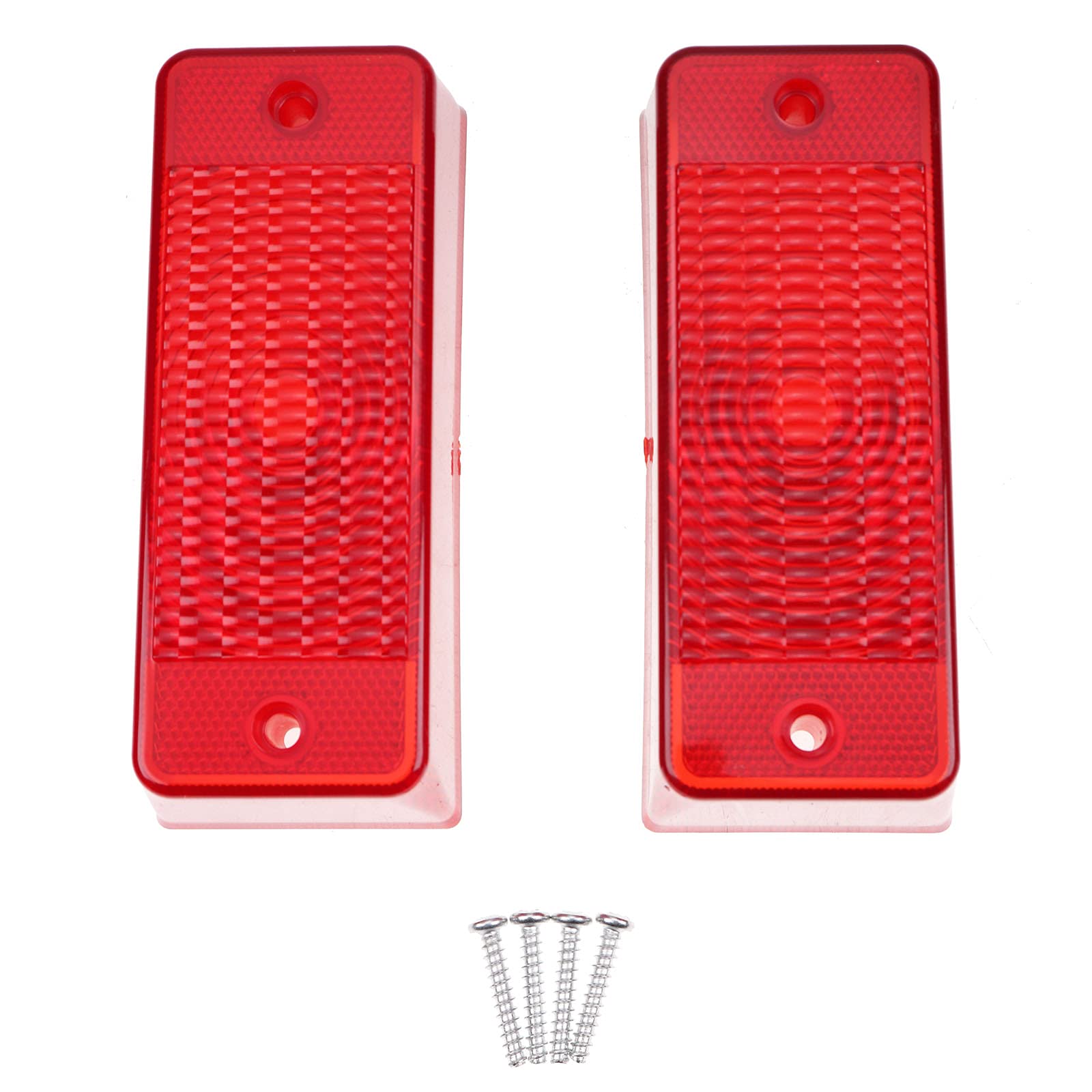 Solarhome 2 PCS Rear Tail Light Lens 6672276 for Bobcat Skid Steer Loader 553 751 753 763 773 863 864 873 883 963 A220 A300 S100 S130 S150 T110 T140 T180 T190 T200 T250