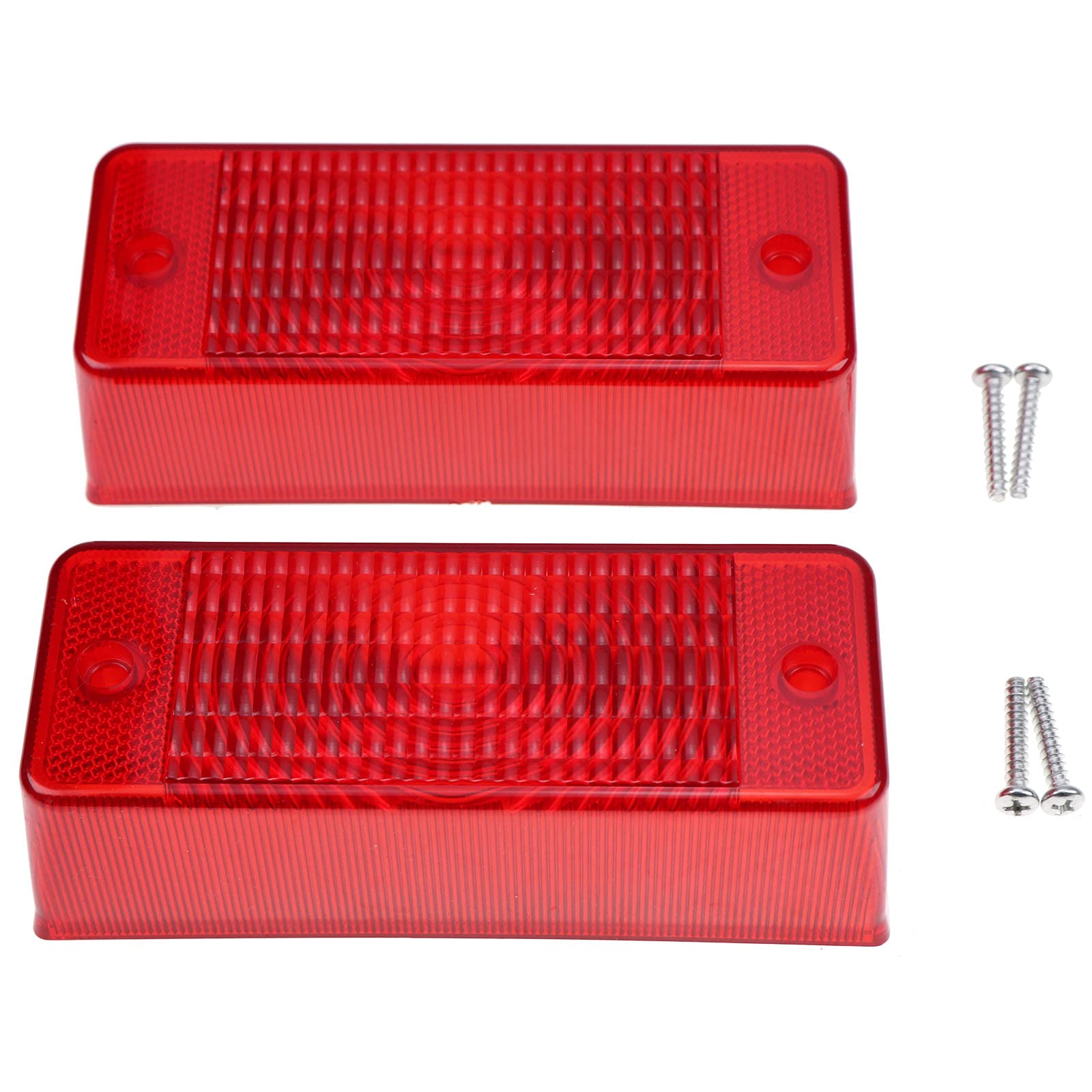 Solarhome 2 PCS Rear Tail Light Lens 6672276 for Bobcat Skid Steer Loader 553 751 753 763 773 863 864 873 883 963 A220 A300 S100 S130 S150 T110 T140 T180 T190 T200 T250