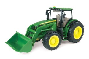 tomy big deere 1:16 6210r tractor with loader