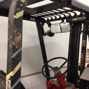 deluxe rear view mirror for fork lifts