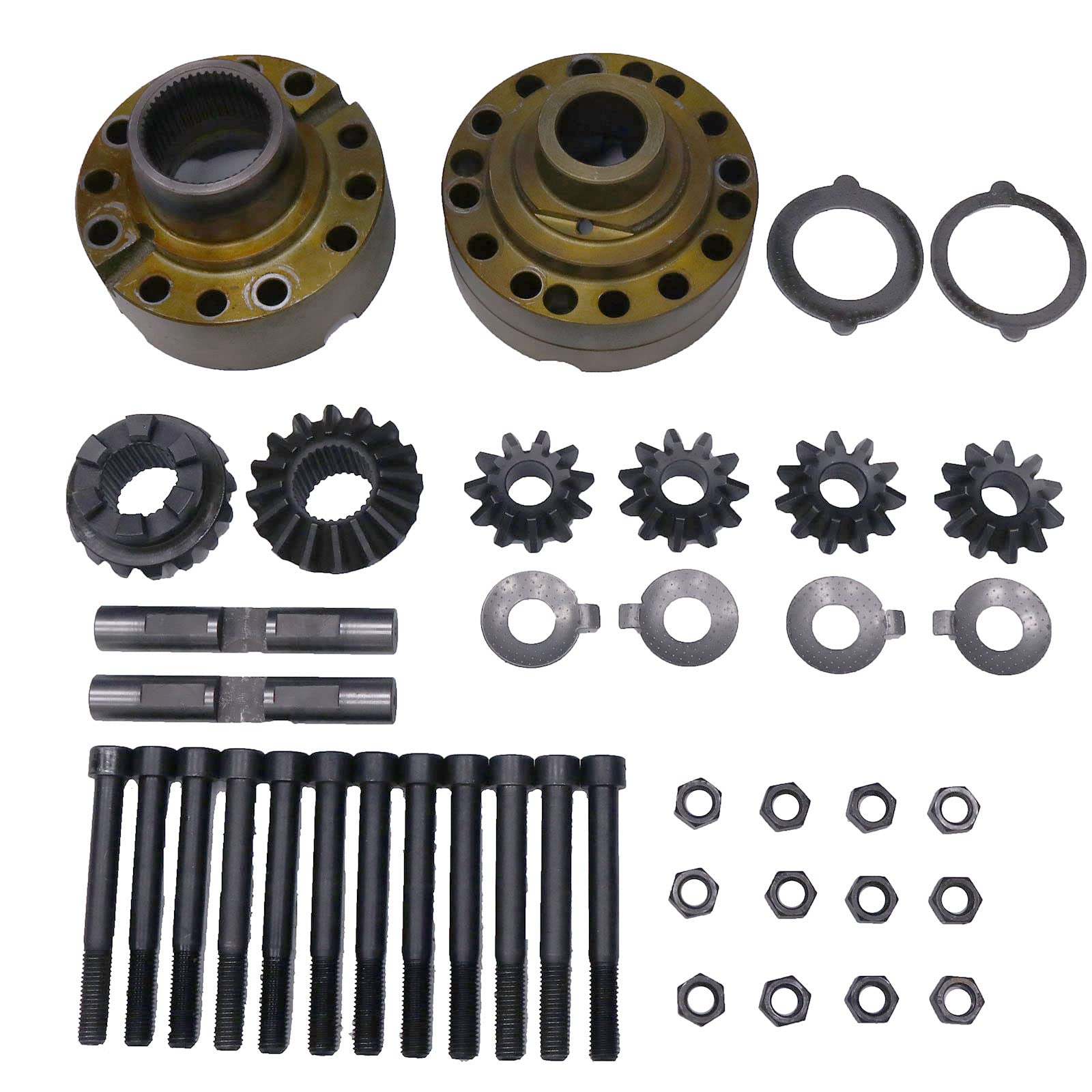 HOLDWELL Rear Differential Assembly AT338798 T159348 T163810 compatible with John Deere 210LE 310E 310SE 315SE 310G 310SG 315SG 410E 410G 485E 486E 488E