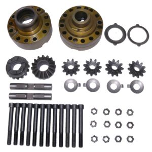 HOLDWELL Rear Differential Assembly AT338798 T159348 T163810 compatible with John Deere 210LE 310E 310SE 315SE 310G 310SG 315SG 410E 410G 485E 486E 488E