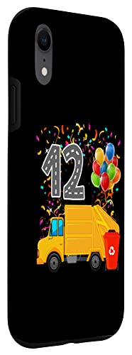 iPhone XR Happy 12 Birthday Rear Loader Garbage Truck Case