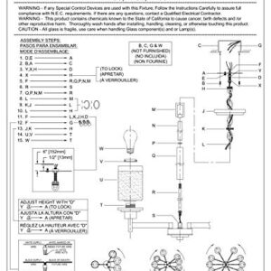 Progress Lighting P4459-09 Alexa Chandeliers, 20-Inch Diameter x 19-13/16-Inch Height, Nickel