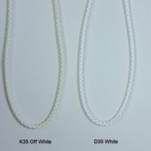 Qty 1. Cord Loop for Window Shades Cellular, Honeycomb, Roman, Roller (K35 Off White, 3ft Loop)