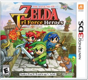 the legend of zelda: triforce heroes - 3ds