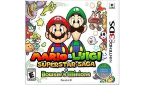 nintendo 3ds mario & luigi superstar saga + bowser's minions (world edition)